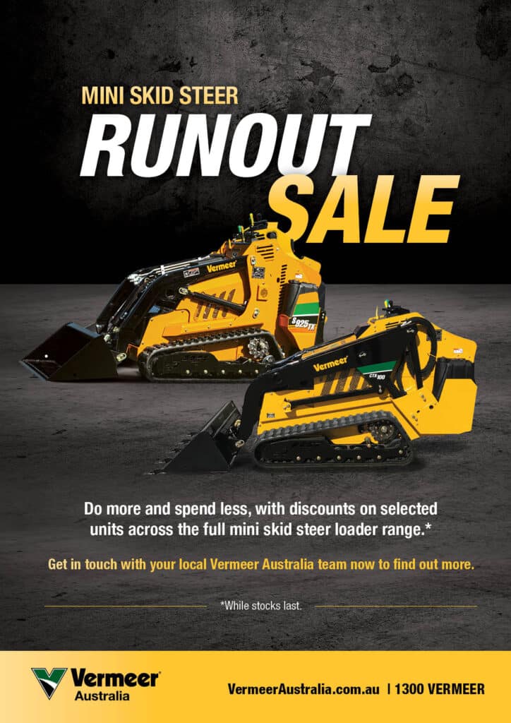 CTX160 Mini Skid Steer Loader - Vermeer Australia